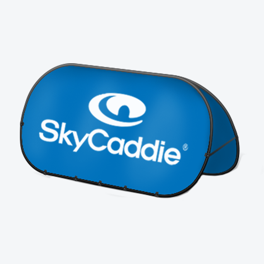 Oval Pop-up Banner – Asbri Golf